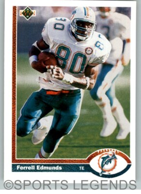 1991 Upper Deck NFL #291 Ferrell Edmunds | eBay
