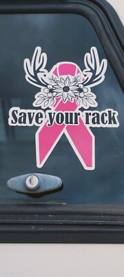 Breast Cancer Vinyl Car Decal Sticker | eBay