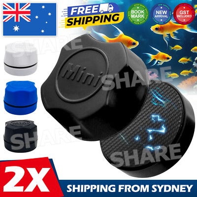 2x Fish Tank Magnetic Brush Cleaner Cleaning Glass Algae Aquarium ...