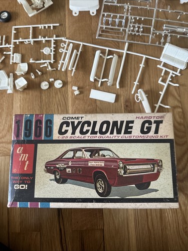 Vintage 1966 Comet Cyclone GT, 1/25, Open Box | eBay