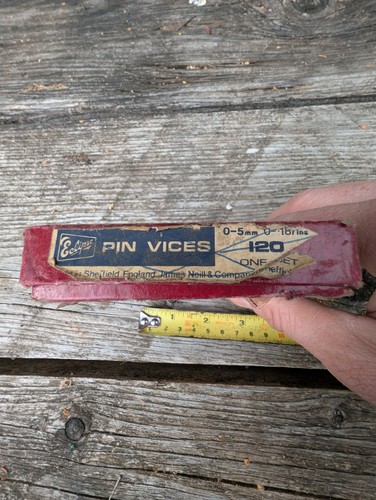Vintage Eclipse Professional Tools 120 Pin Vice Set | eBay UK