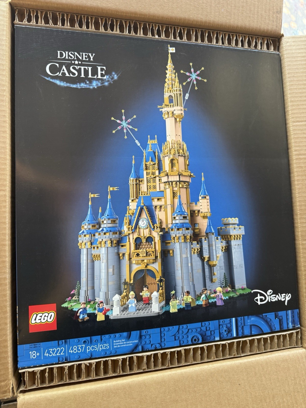 LEGO 43222 DISNEY Castle New SEALED Ready To Ship Retires Soon Sold Out ...