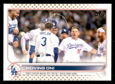 2022 Topps Baseball Gold Star Parallel #238 'Moving On' - LA Dodgers | eBay