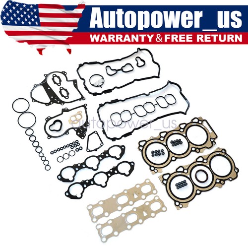 Head Gasket Set For 2009-12 Nissan Altima Maxima Murano Quest 3.5L DOHC ...