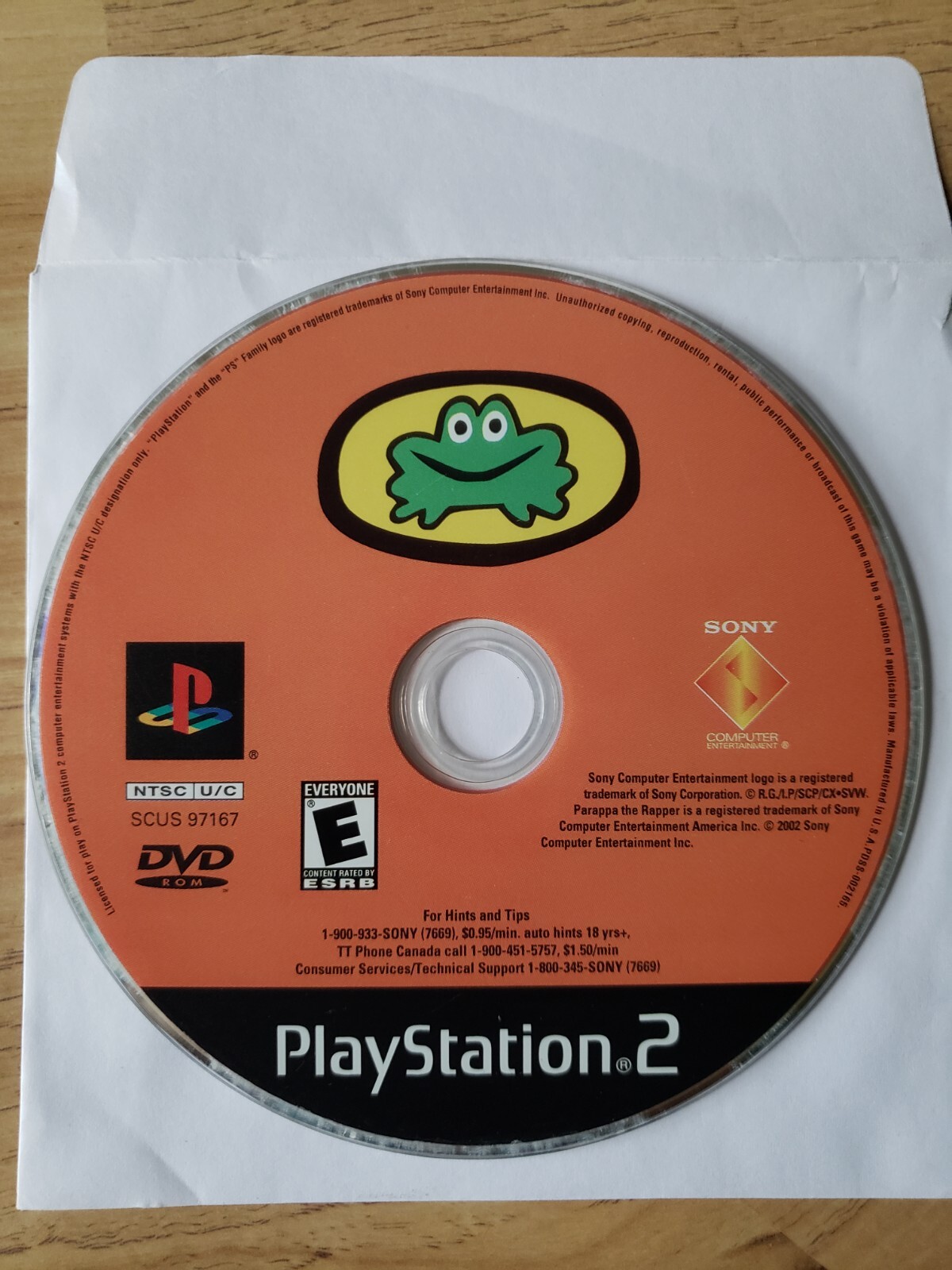 PaRappa the Rapper 2 (Sony PlayStation 2, 2002). PS2. Rare. Free Ship ...