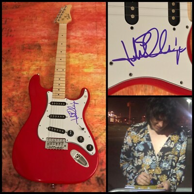 GFA The Struts Band Singer * LUKE SPILLER * Signed Red Electric Guitar ...