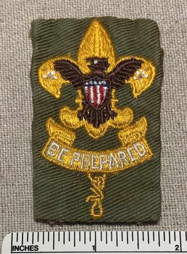 Early BSA FIRST CLASS Boy Scout Rank Badge PATCH Crimped Twill Early ...