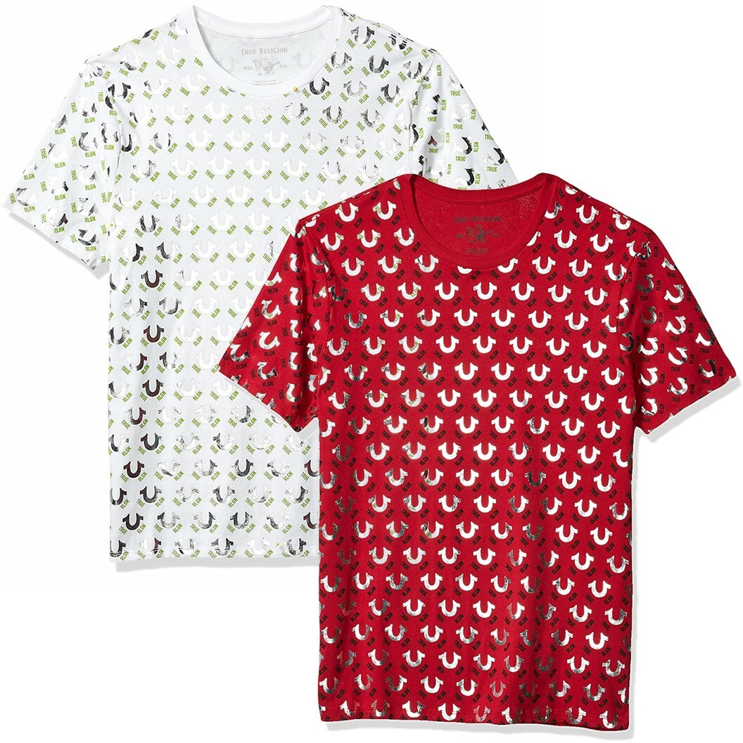 True Religion Horseshoe Logo Pattern