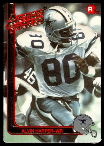 1991 Action Packed Alvin Harper Rookie Dallas Cowboys #8 | eBay