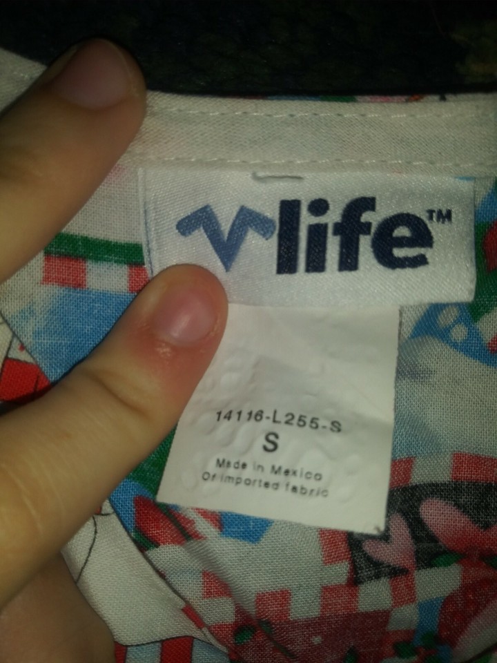 Vlife size Small womens uniform Santa Claus and Snowman Christmas cute ...