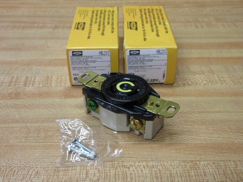 Hubbell HBL 2310 Twist-Lock Receptacle HBL2310 Round (Pack of 2) | eBay