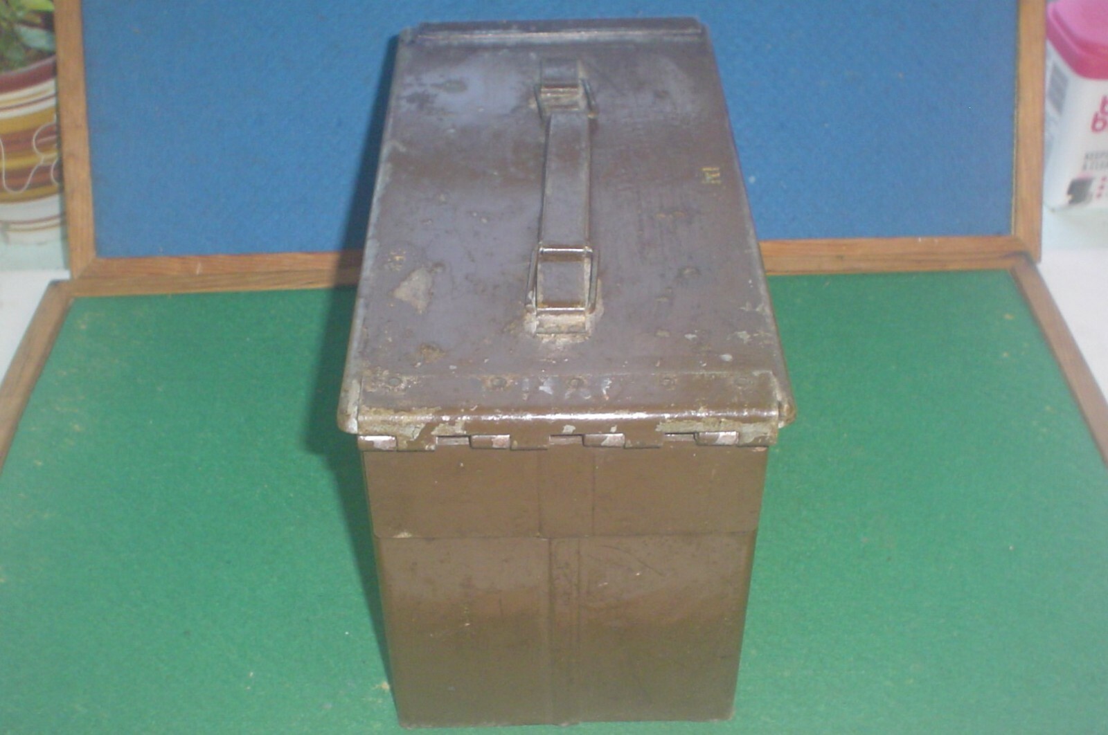 VINTAGE BRITISH ARMY 1980's H83 Mk2 37mm AMMUNITION BOX / CAN | eBay UK