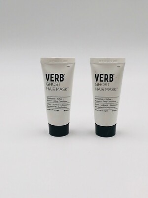 Verb Ghost Hair MASK Deep Conditioning Travel 2 * 19g / 0.68oz Each New ...
