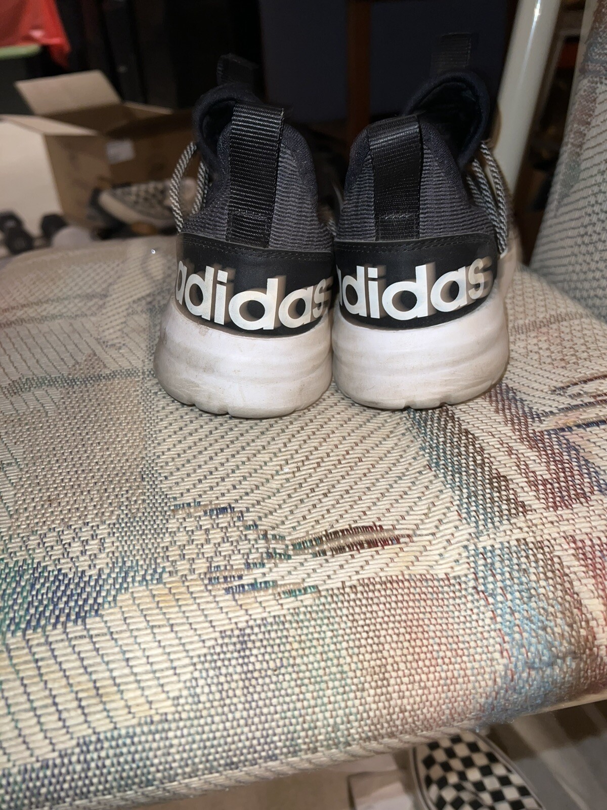 Size 10 - adidas Cloudfoam Lite Racer Gray for sale online | eBay