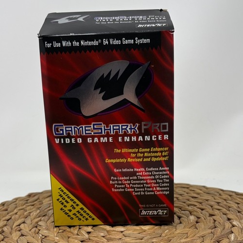 GAMESHARK Pro Video Game Enhancer V. 3.0 Original Box | eBay