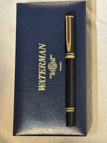 Waterman Man 200 Fountain Pen NOS 18k EF Nib | eBay
