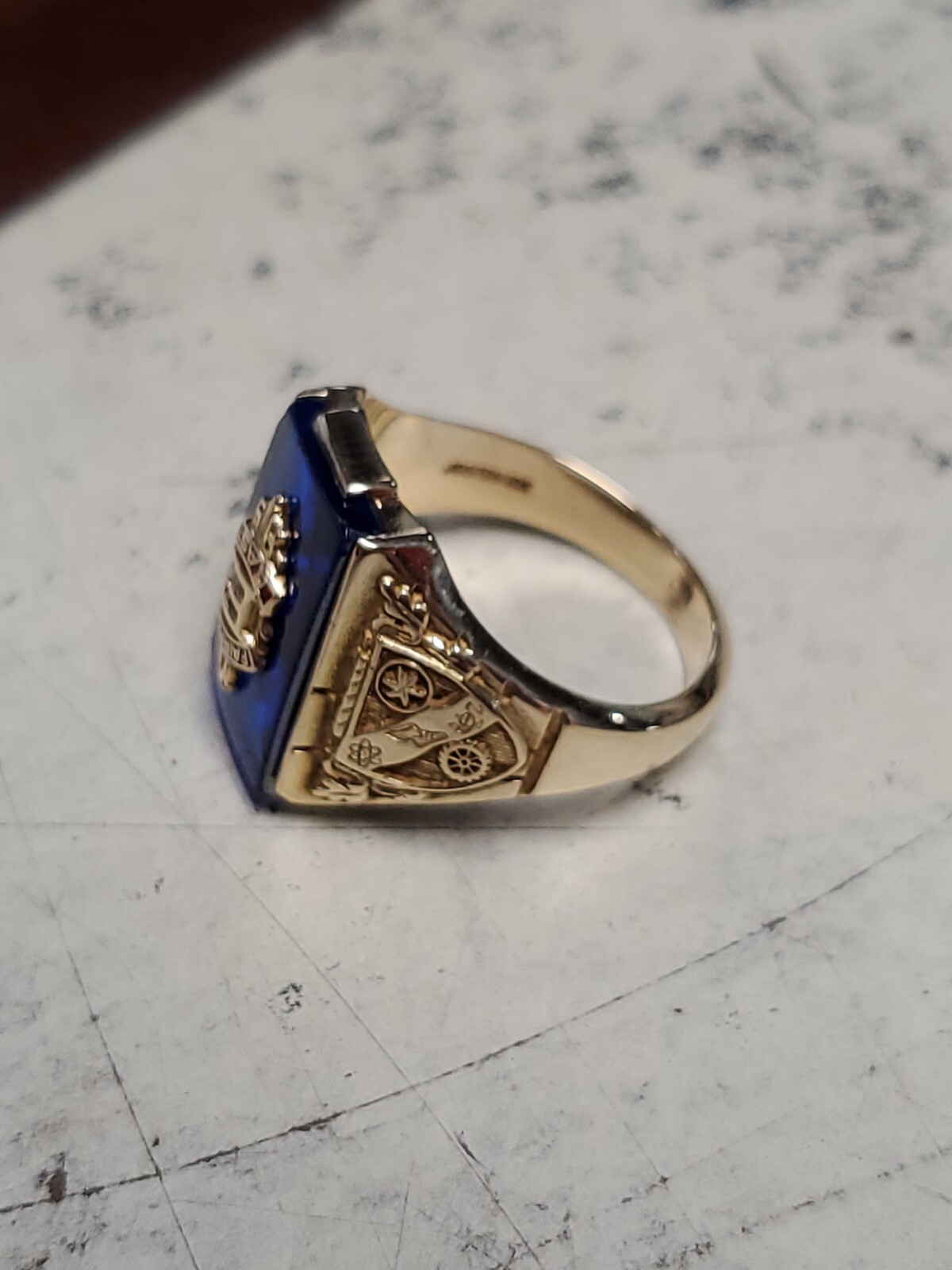 1965 Fairmont east high school class ring classring OLD VINTAGE ...