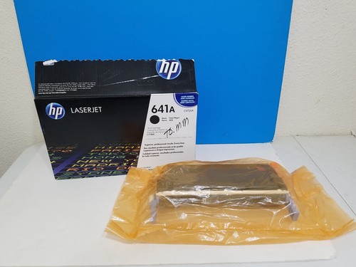 GENUINE HP 641A C9720A BLACK TONER CARTRIDGE FOR LASERJET 4600 4610 ...