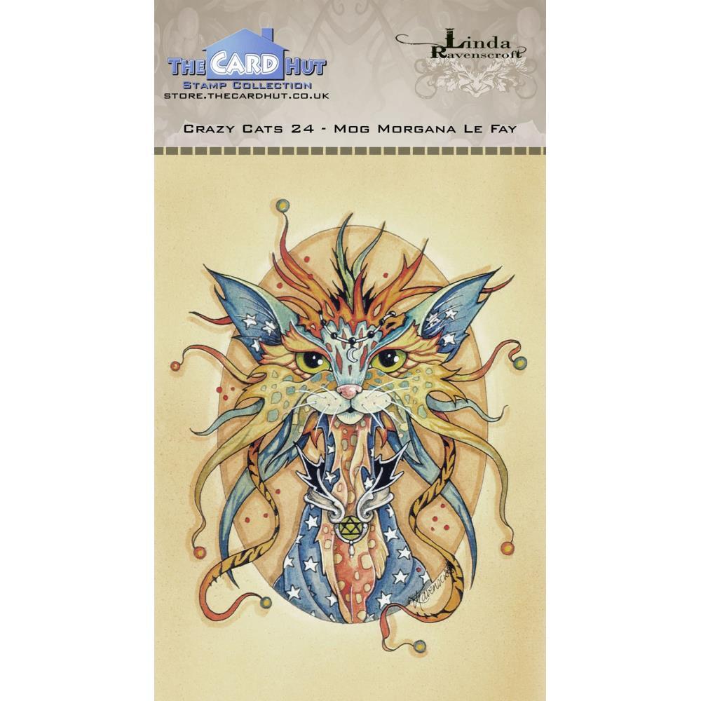 The Card Hut Clear Stamps 6"X4" By Linda Ravenscroft Crazy Cats - Mog ...