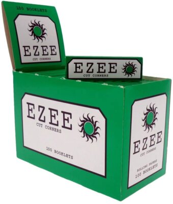 1000 GREAT VALUE EZEE GREEN RIZLA/ROLLING PAPERS 20 PACKS X 50 PAPERS ...
