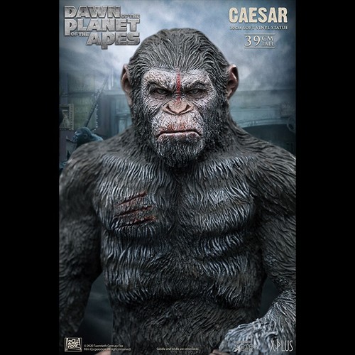 STAR ACE TOYS 39cm Dawn of the Planet of the Apes Caesar SA9017 Spear ...