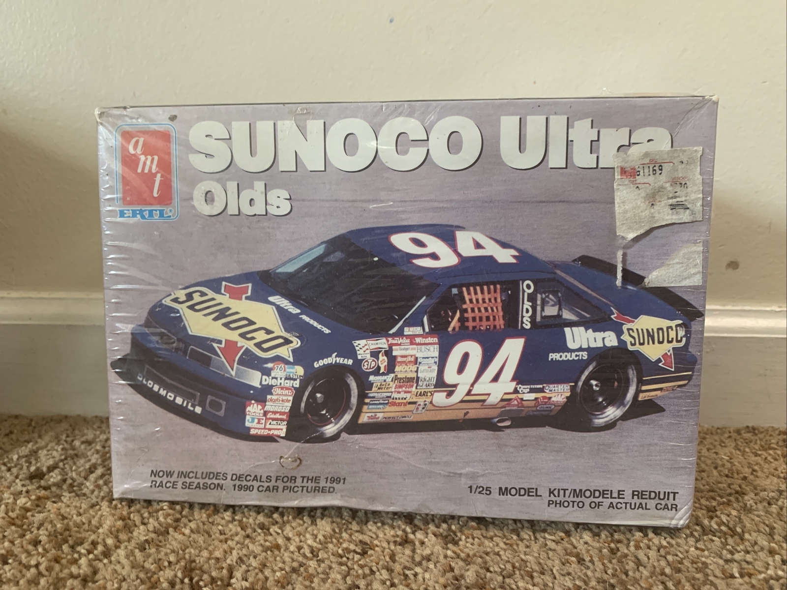 AMT Ertl Model Car Kit Sunoco Ultra Olds Sterling Marlin #94 NASCAR 1/ ...