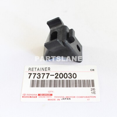 77377-20030 Toyota OEM Genuine RETAINER, FUEL FILLER OPENING LID LOCK ...
