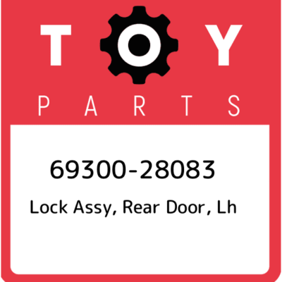 69300-28083 Toyota Lock assy, rear door, lh 6930028083, New Genuine OEM ...