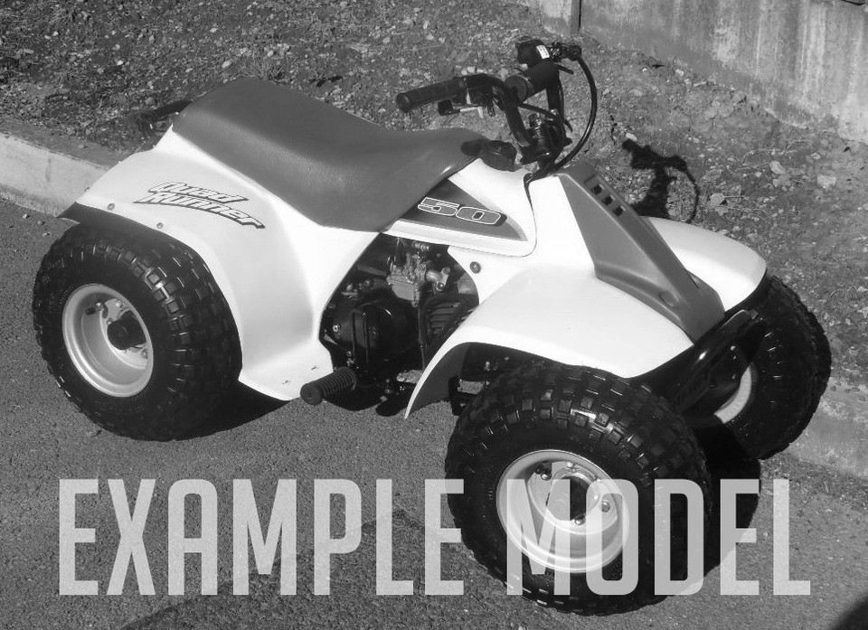 SUZUKI LT50 GRAPHICS KIT TO FIT LT 50 STICKERS QUAD DECALS STICKER ...