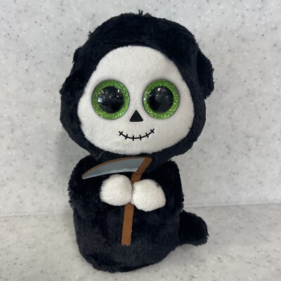 Ty Beanie Boos - GRIMM the Halloween Ghost w/ Sickle-6” Tall Super ...