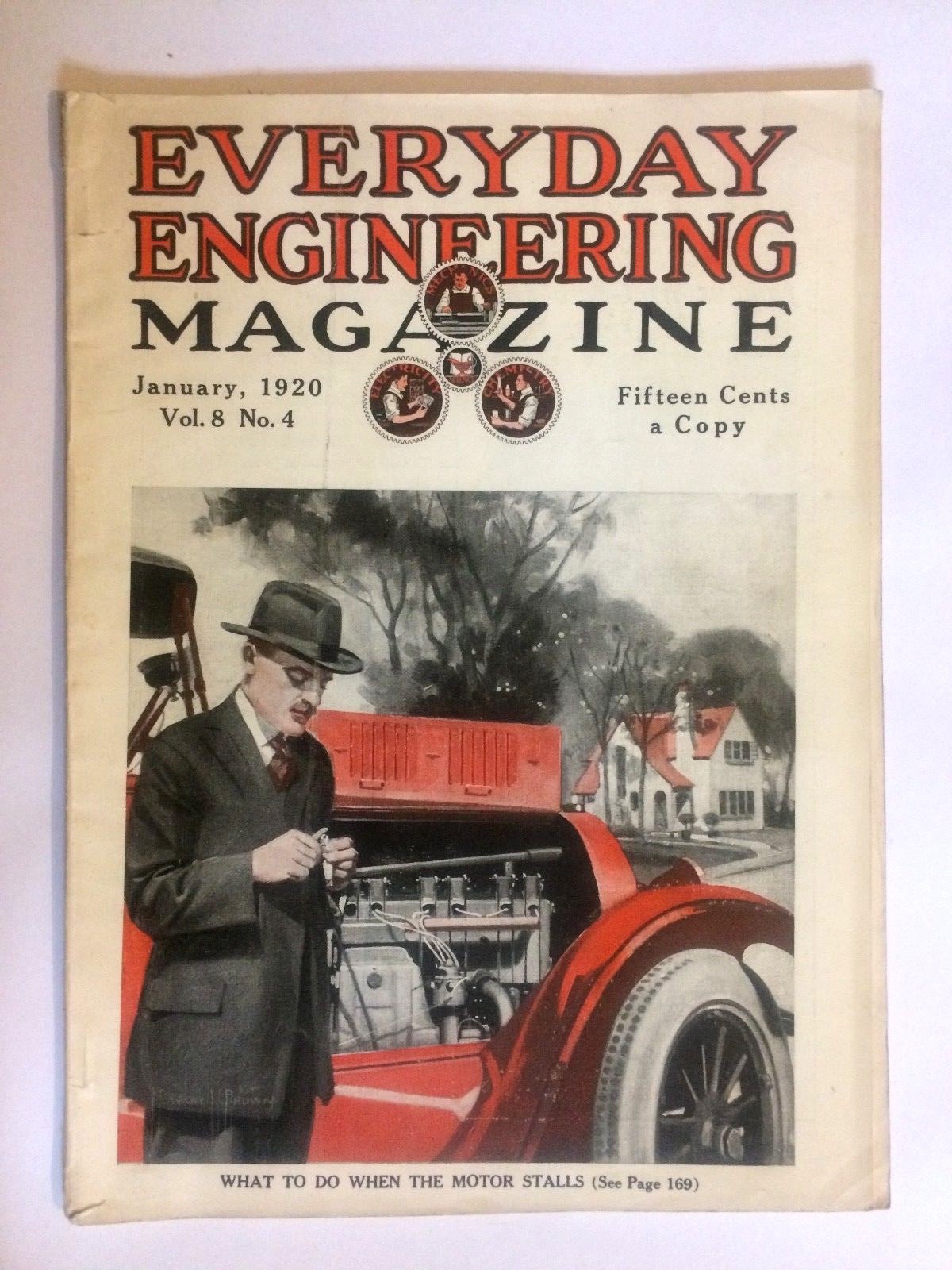 Everyday Engineering Magazine Vol. 8, No. 4, Jan. 1920 | eBay