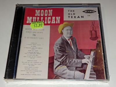 *NEW/SEALED* Moon Mullican "The Old Texan" CD 16 Songs 1987 Highland ...