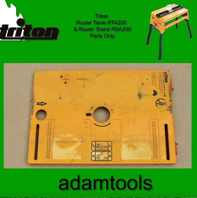 Triton router table 2000 parts: Router Table Top, as you see it in ...