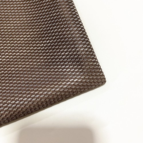 Vintage Acoustic Speaker Grill Cloth Stereo Grille Fabric Brown &Silver ...