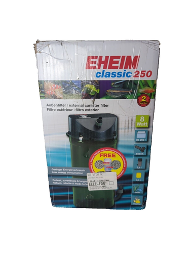 EHEIM CLASSIC CANISTER #2213 w/MEDIA 116gph 720686221390 | eBay
