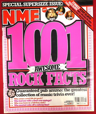 NME Magazine 1001 Awesome ROCK Facts September 2004 | eBay