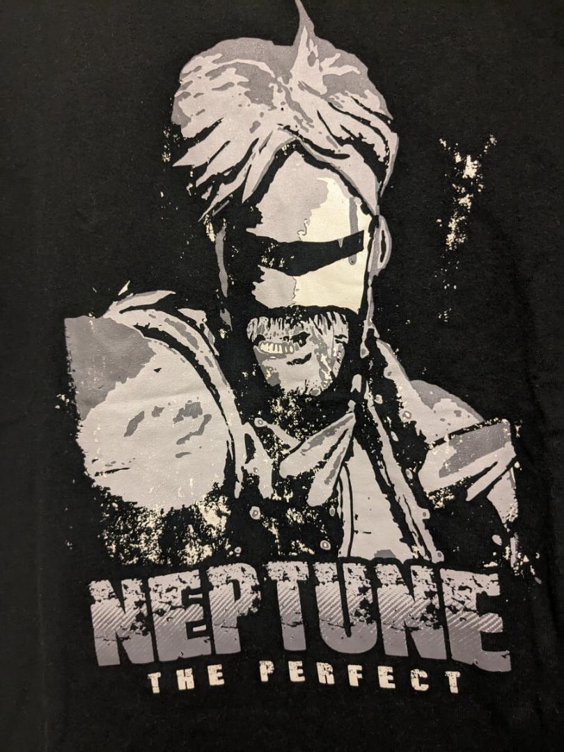 Kinnikuman T-Shirt Neptune Man Xl Pro Wrestling - Gem