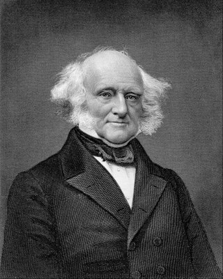 PRESIDENT MARTIN VAN BUREN PORTRAIT ENGRAVING 8x10 GLOSSY PHOTO PRINT ...