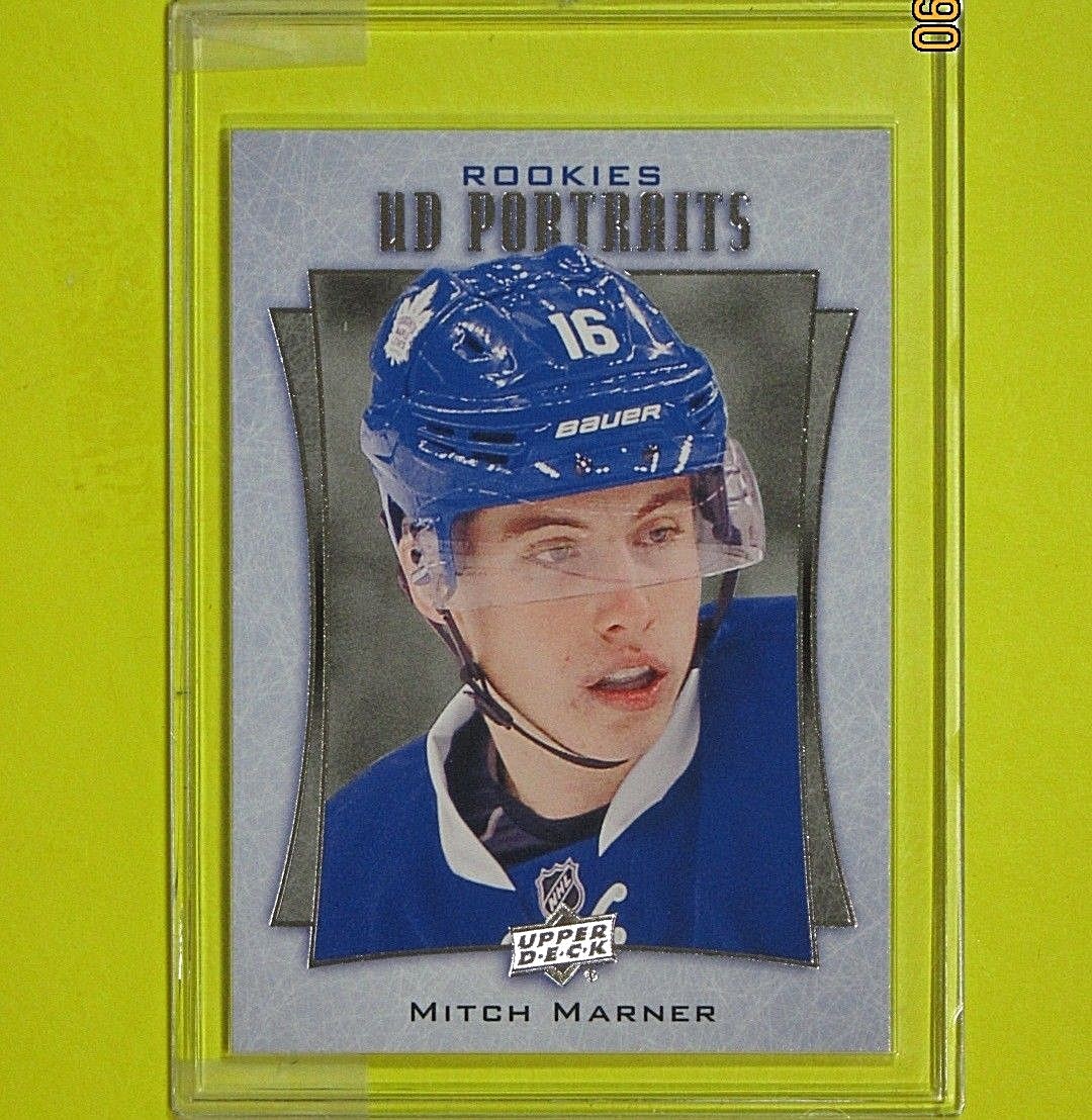MITCH MARNER 16-17 ROOKIE " UD PORTRAITS " #P81 Toronto Maple Leafs | eBay