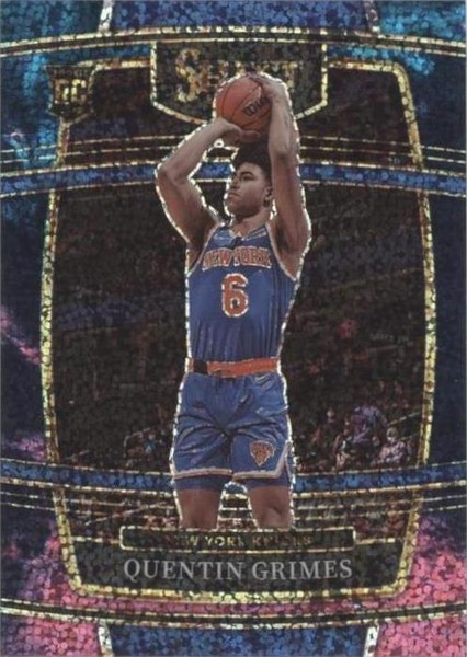 2021-22 Panini Select - Concourse Cosmic Prizm #24 Quentin Grimes (RC ...