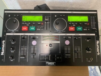 NUMARK CDMIX 1 Professional Twin CD Mixing Console | eBay UK