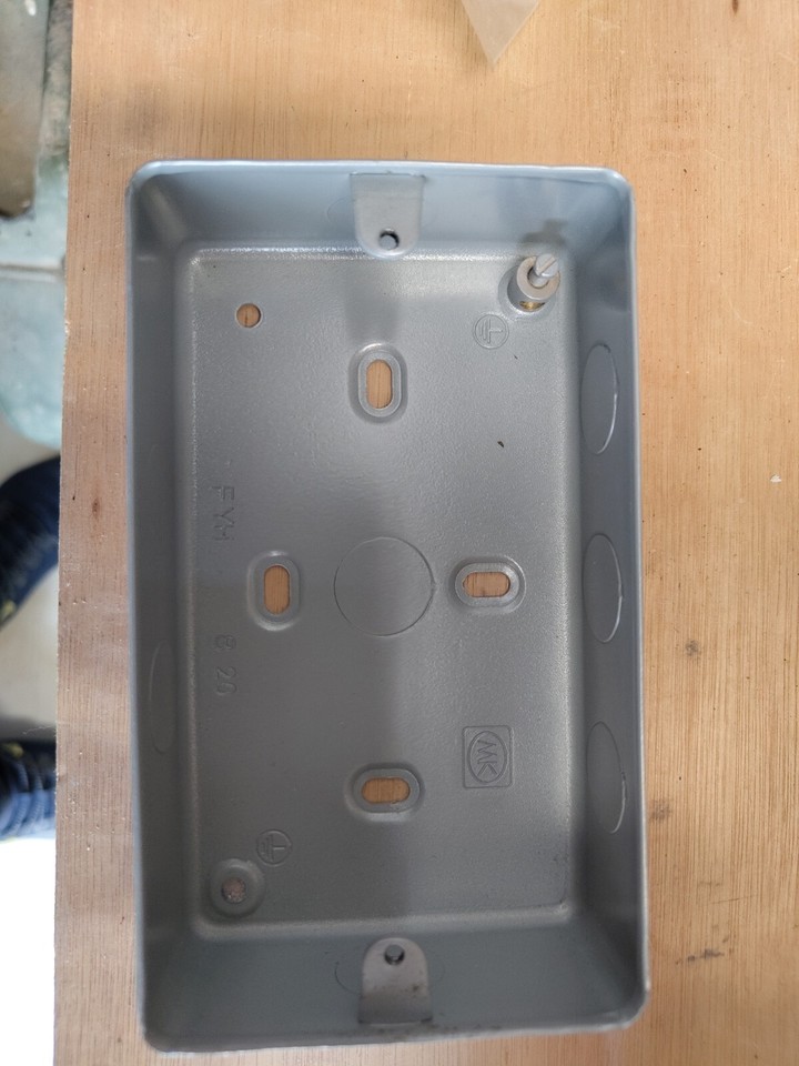 MK Surface Metal Box back | eBay UK