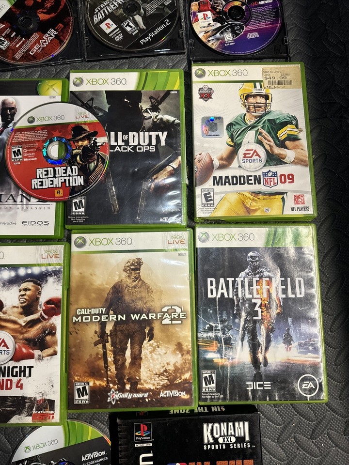 Video Game Parts & Repair Lot - PS3 Xbox 360 One GameCube PSP 3DS PS2 ...