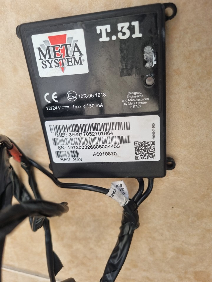 META SYSTEM T.31 GPS TRACKING SYSTEM | eBay UK