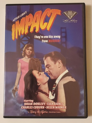 Impact - 1949 DVD Image Entertainment Brian Donlevy Film Noir Best Picture 14381859522| eBay
