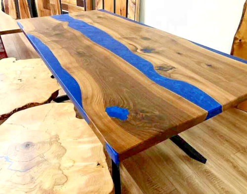 213cm x 107cm Epoxid Table Top / Ess Heim Dekor Epoxid Table Top | eBay.de