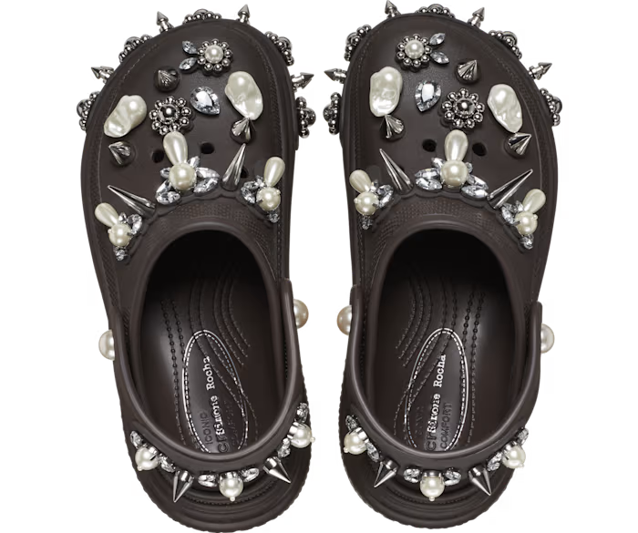 Simone Rocha X Crocs Stomp Clog Espresso Women's US 9 | eBay