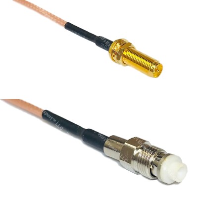 RG316 RP-SMA Female Long to FME FEMALE RF Cable Rapid-SHIP LOT | eBay