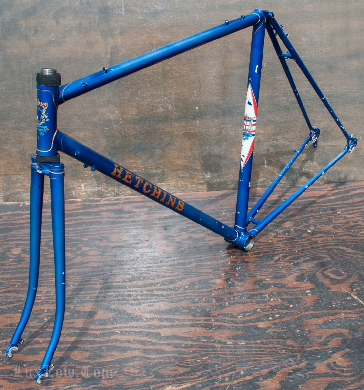 Vintage 1970 Hetchins Italia RoadBike FRAME FORK 531 Reynolds Steel ...