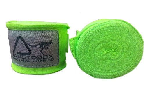 BLACK Hand Wraps Boxing MMA UFC Wrist Guards cotton Bandages gloves ...